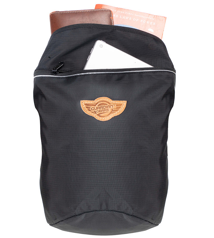 Hawk 10 Ltrs Daypack (Charcoal Black) by Guardian Gears – GuardianGears